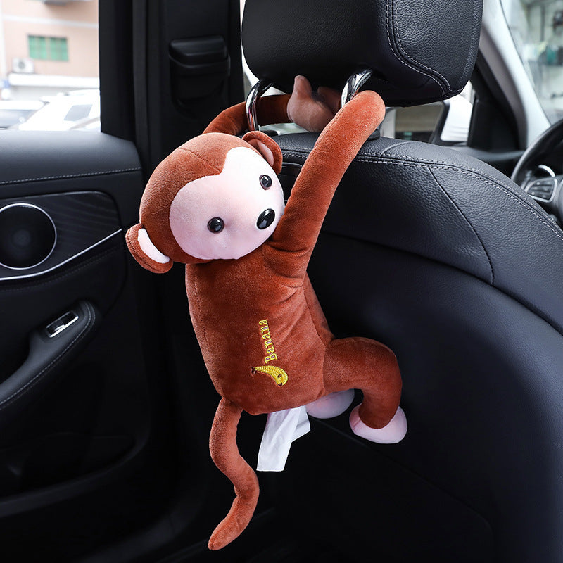 Hanging Stuffed Monkey Tissue Holder – LAGEshop