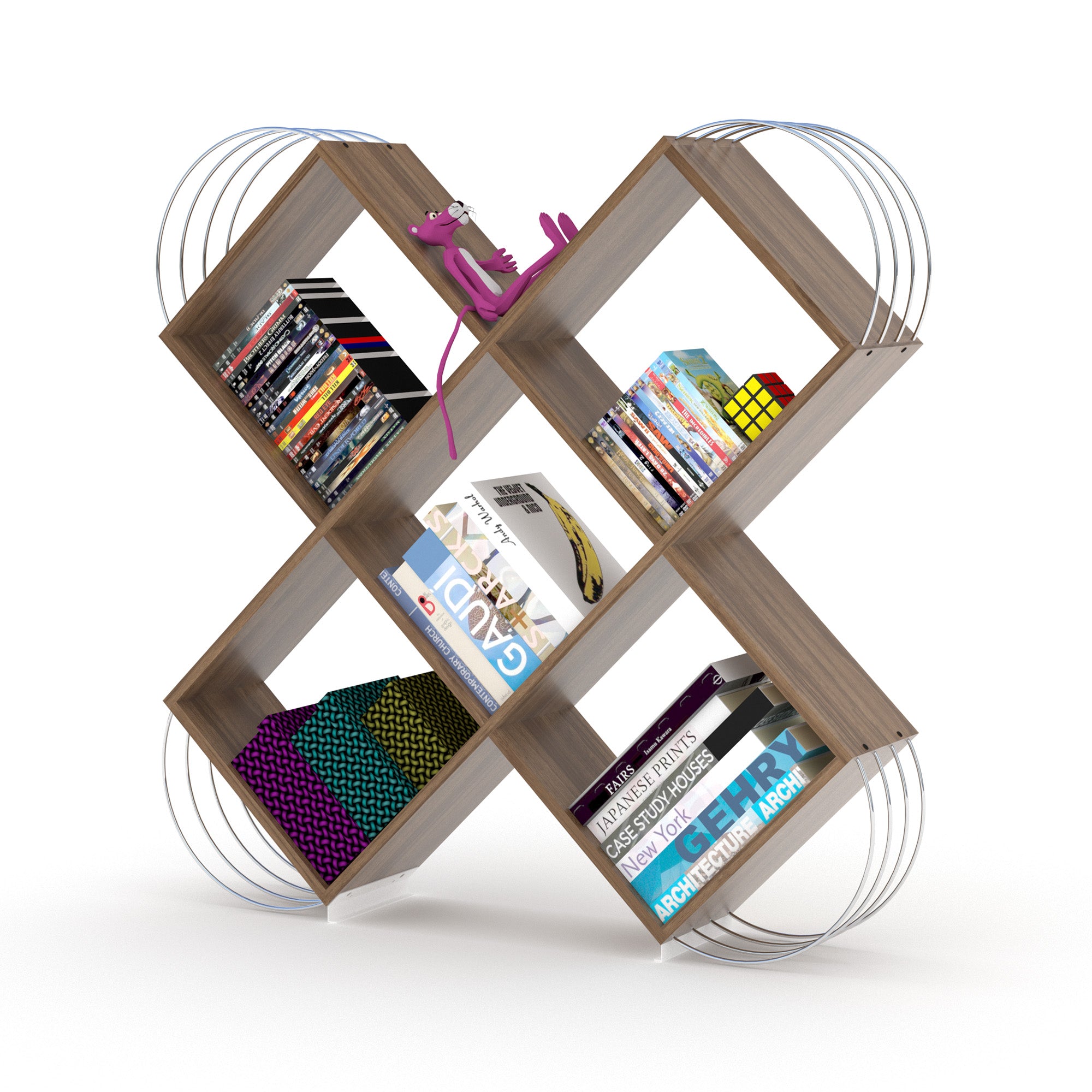 Case X Design Modern 5 Tier Bookcase – LAGEshop